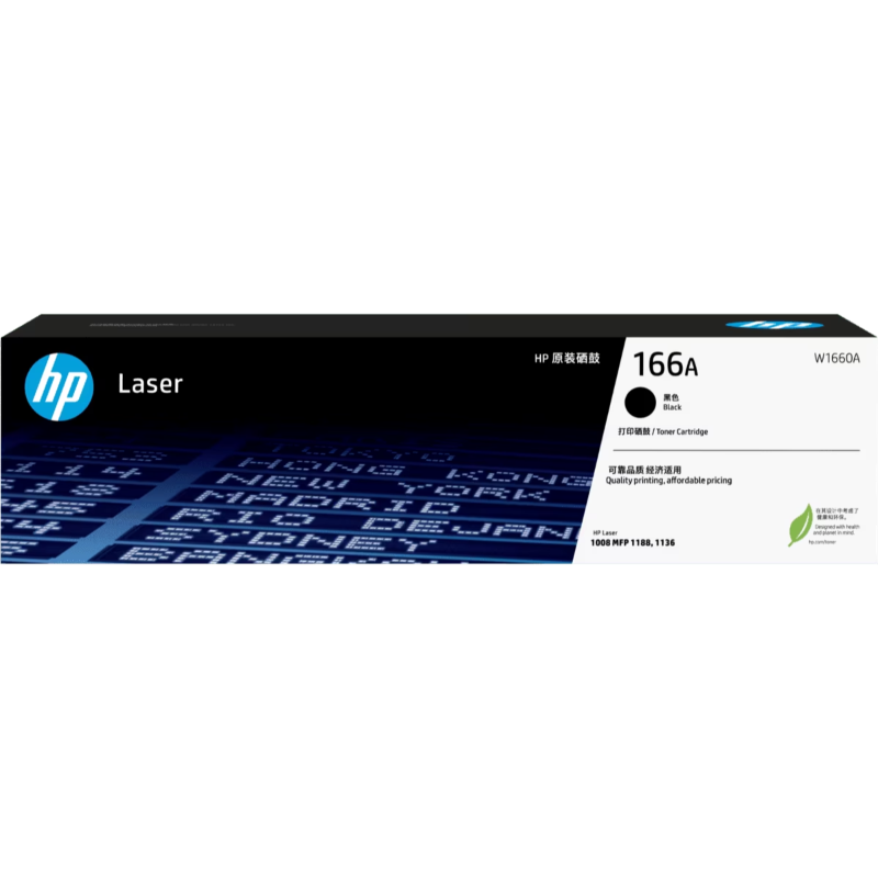 HP W1660A 166A Black Original Laser Toner Cartridge