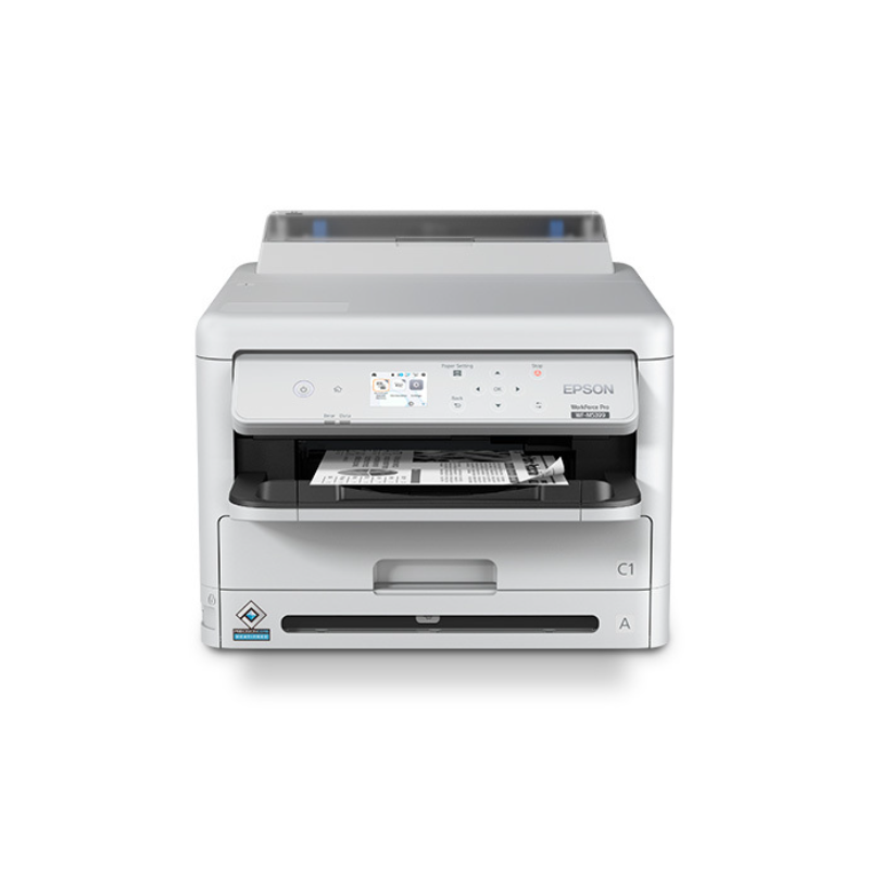 WorkForce Pro WF-M5399 Workgroup Monochrome Multifunction Printer with ...