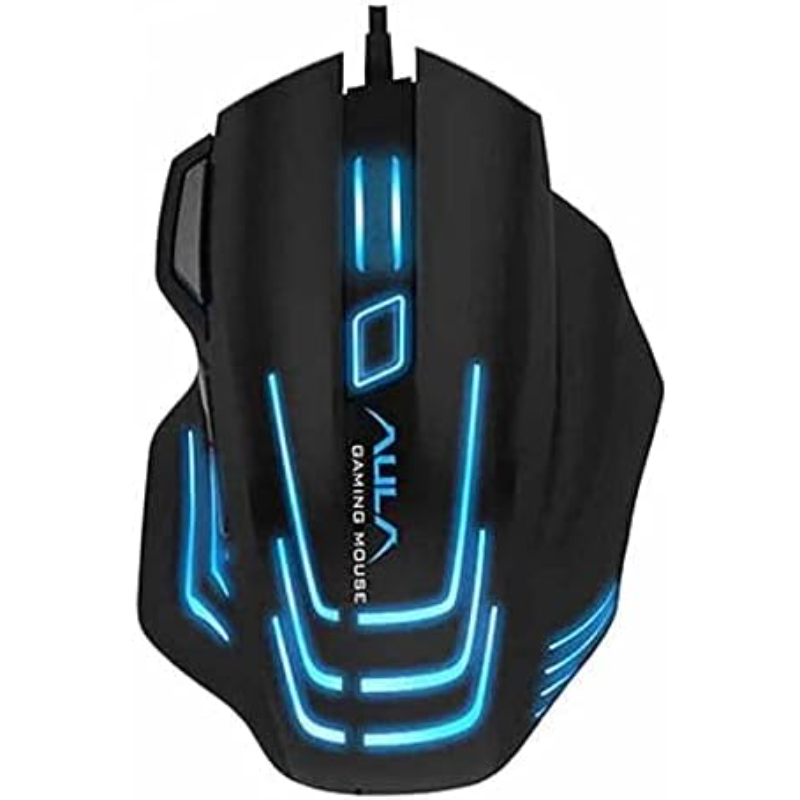 Aula S18 Wired Gaming Mouse , 7 Programmable Buttons, 1200-2400-3200 ...