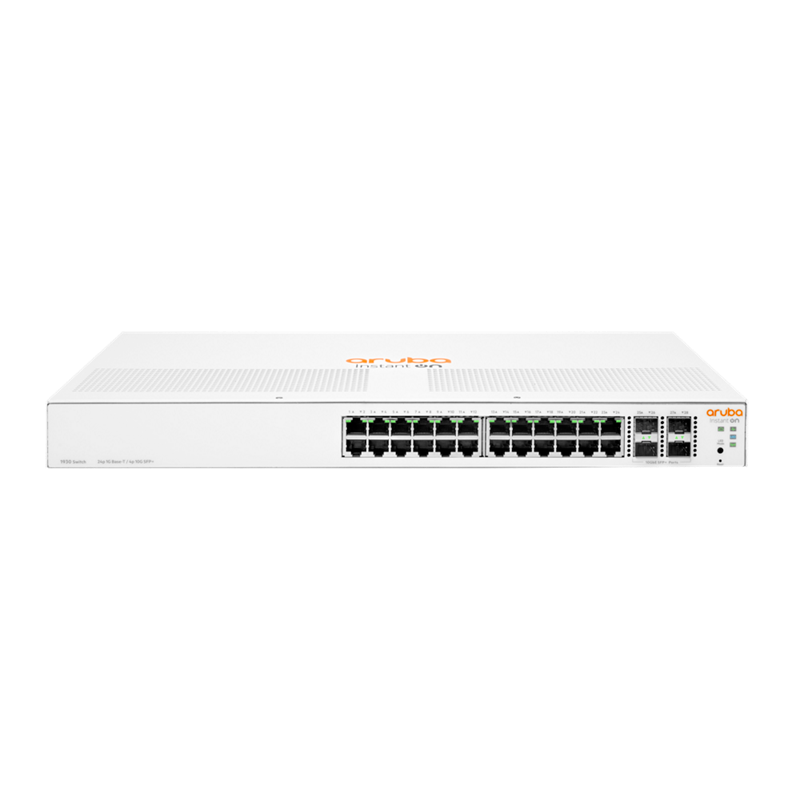 HPE Aruba JL682A Networking Instant On Switch 24p Gigabit 4p SFP+ 1930