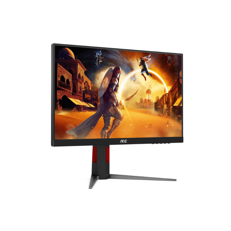 AOC 27G4 Flat FHD Gaming Monitor, 27 Inch, IPS Panel, 3 Side Frameless ...