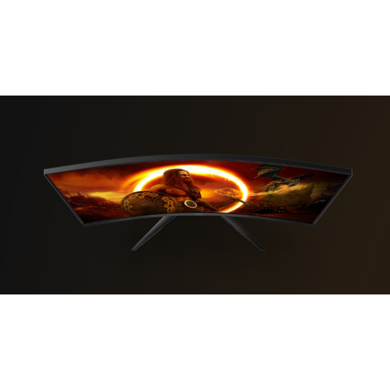 AOC C32G2E Curved Monitor, 31.5 Inch, VA Panel