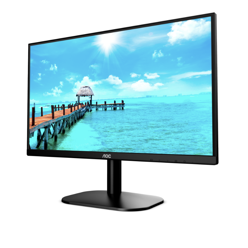 AOC 24B2XH Full HD Ultra Slim Monitor, 1920x1080, IPS Panel, 23.8 Inch
