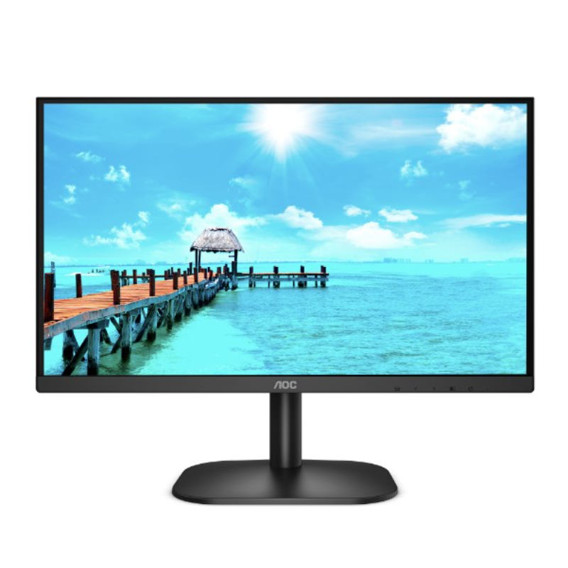 AOC 24B2XH Full HD Ultra Slim Monitor, 1920x1080, IPS Panel, 23.8 Inch