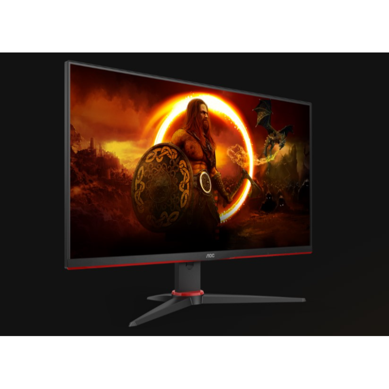 AOC 24G2E5 FHD Gaming Monitor, 300 Nits Brightness, 1920x1080, 23.8 Inch