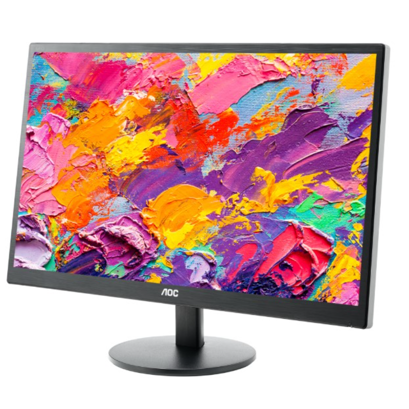 AOC E2270SWHN FHD Flat Monitor, 200 Nits Brightness, 1920x1080, 21.5 Inch