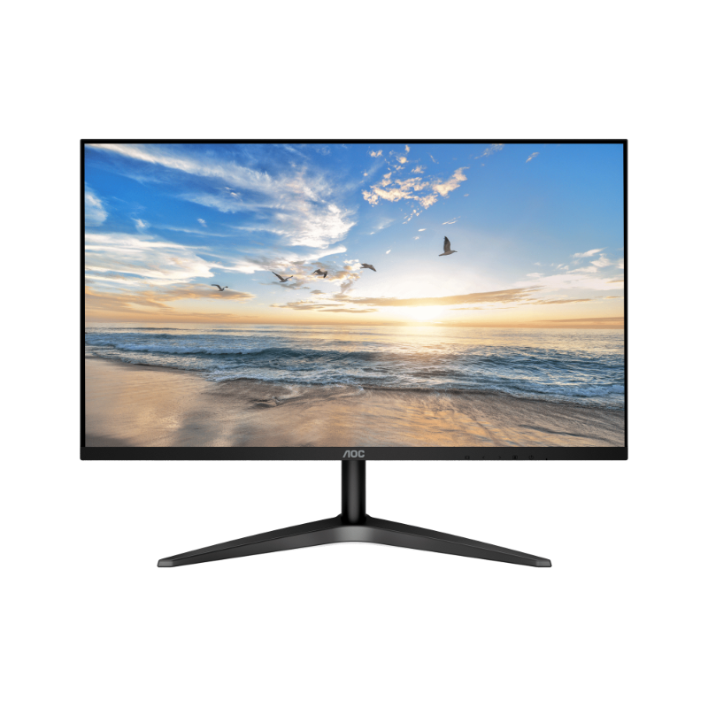 AOC 22B1HS Monitor, 250 Nits Brightness, 1920 x 1080, IPS Panel, 21.5 Inch