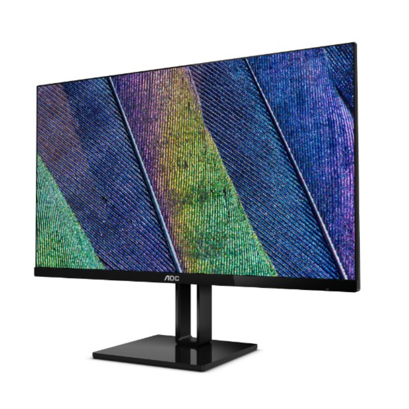 AOC 24V2Q FHD Flat Monitor, 250 Nits Brightness, 1920x1080, IPS Panel ...