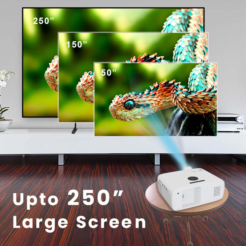 Egate EO9022 New K9 Pro Ultra Bright 8400 Lumens 700 ANSI Bluetooth ...